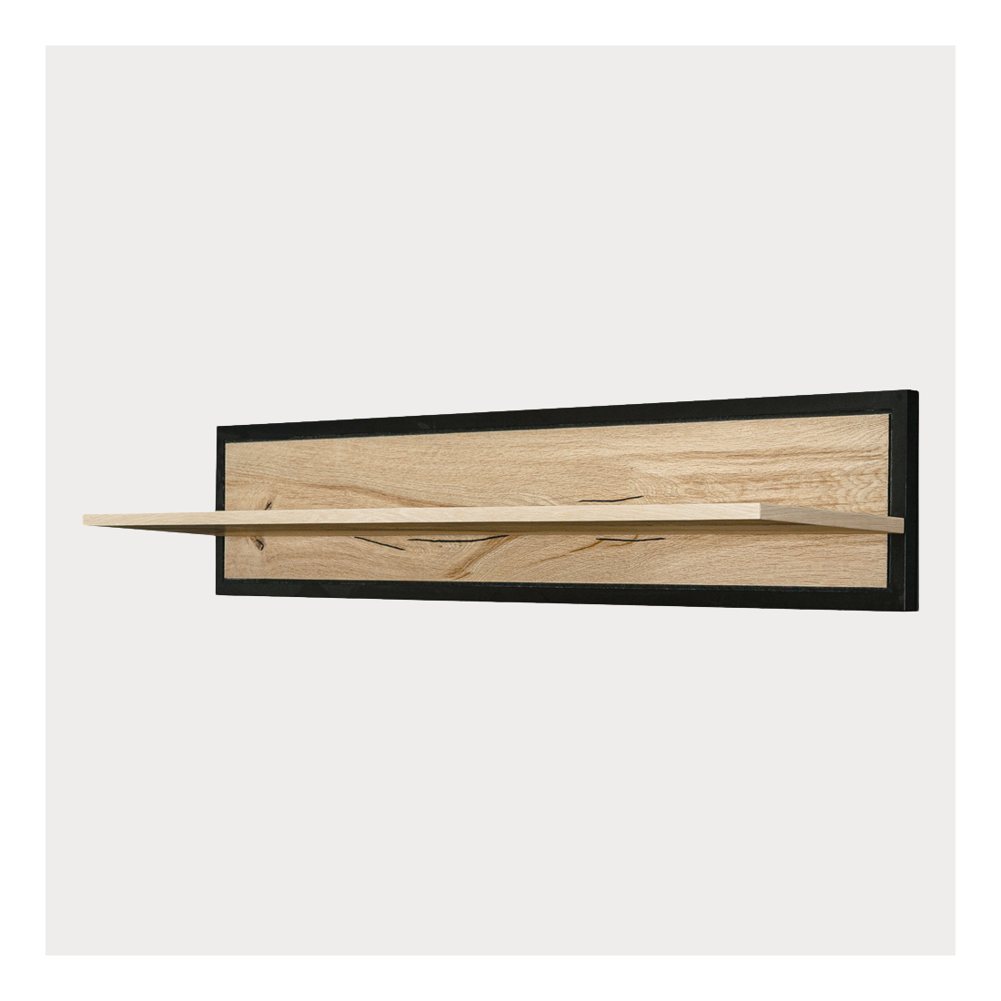 Polita Perete Soho Rustik 145 Cm Smoked Oak